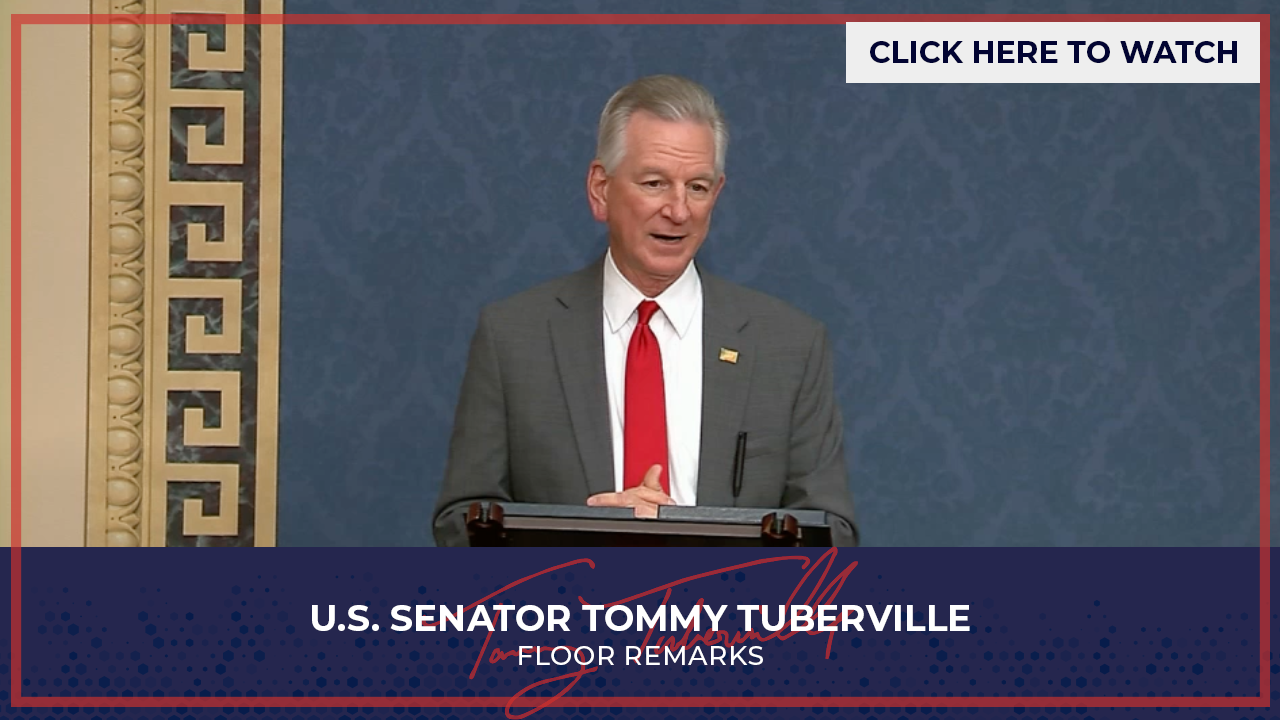 Tuberville: “Support Israel and Supply Israel” » Coach Tommy Tuberville